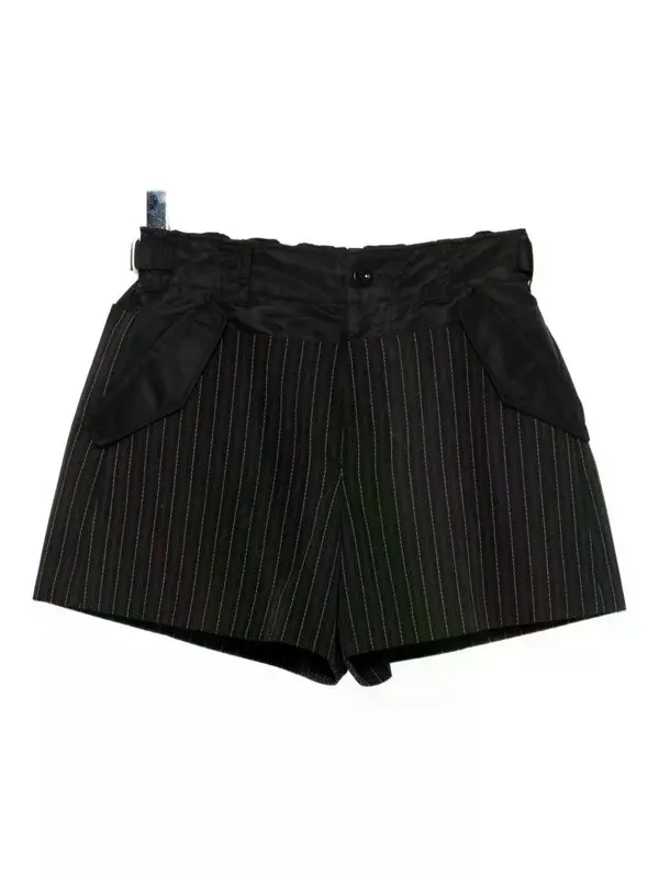 Sacai Belted Tailored Shorts