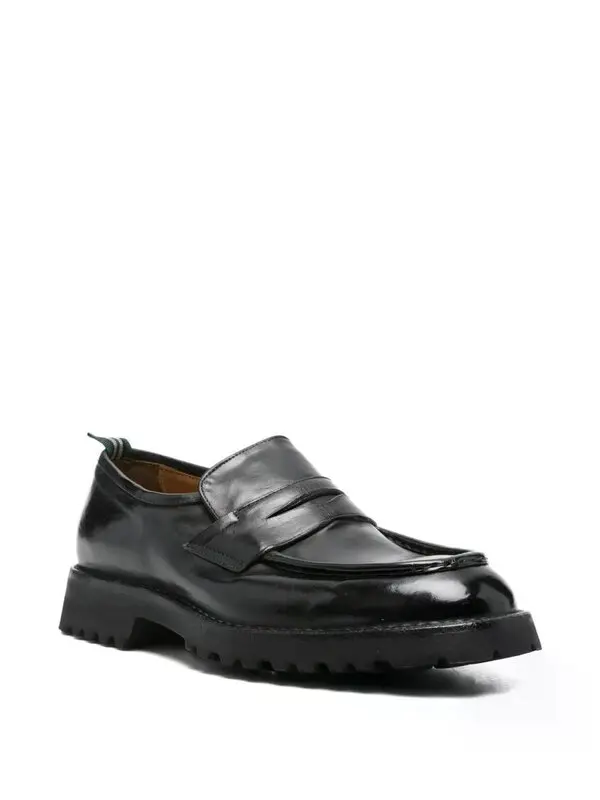 GREEN GEORGE Leather Loafers