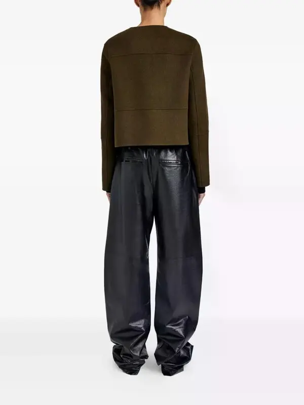 Proenza Schouler White Label Wool Double-breasted Jacket