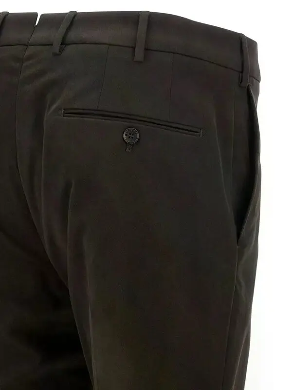 Incotex Pattern30 Zip-fly Trousers - Brown