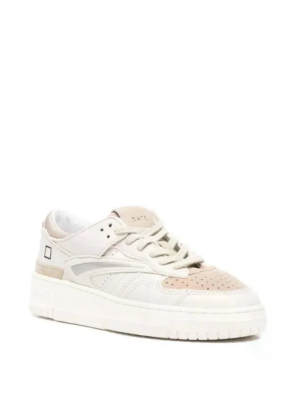 D.a.t.e. Panelled Leather Sneakers