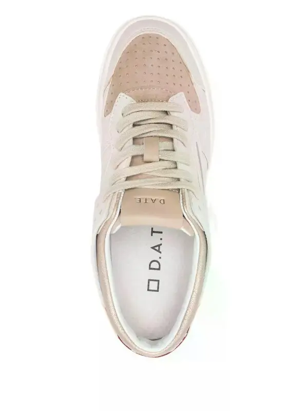 D.a.t.e. Panelled Leather Sneakers