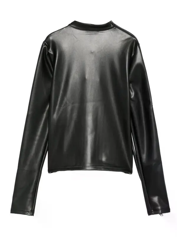 COURREGES Zip-fastening Leather Jacket