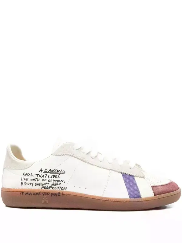 Patrizia Pepe Leather Panelled Sneakers