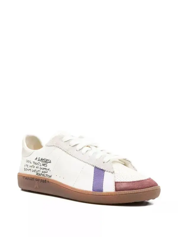 Patrizia Pepe Leather Panelled Sneakers