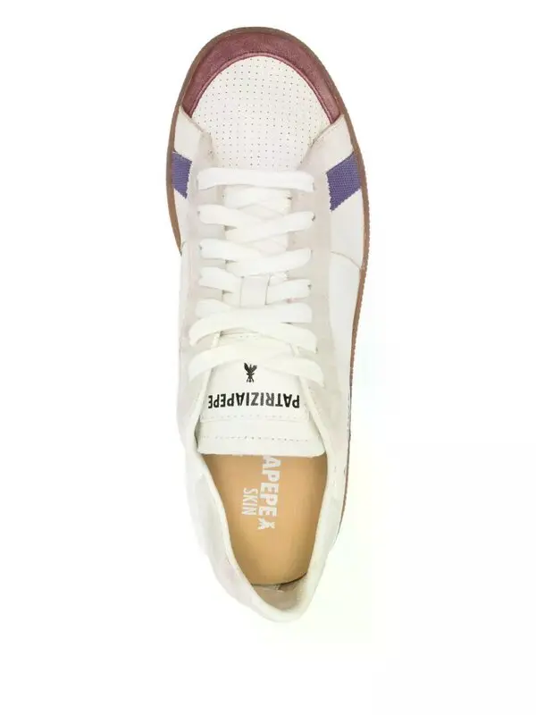 Patrizia Pepe Leather Panelled Sneakers