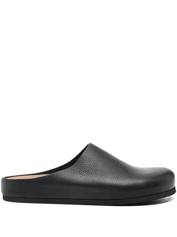 COMMON PROJECTS Leather Mules - Black