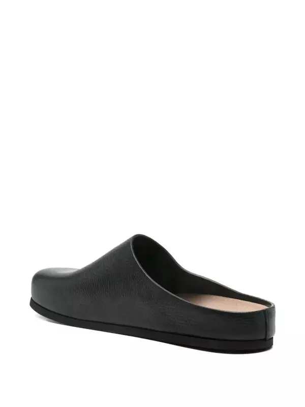 COMMON PROJECTS Leather Mules - Black