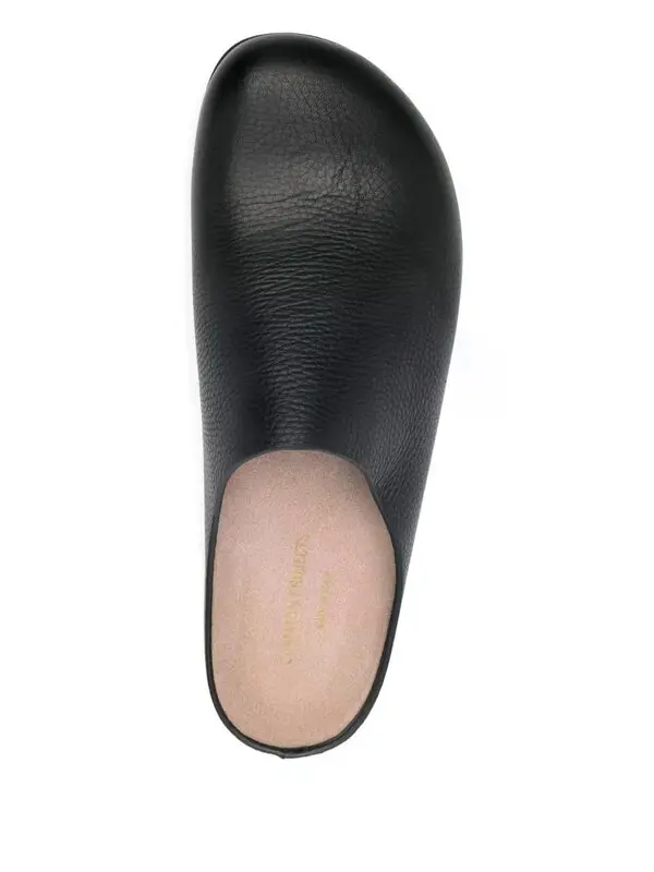 COMMON PROJECTS Leather Mules - Black