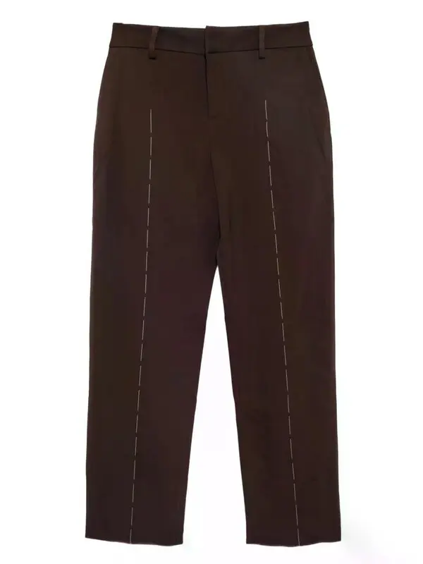 SONIA CARRASCO Stitched Front Trousers