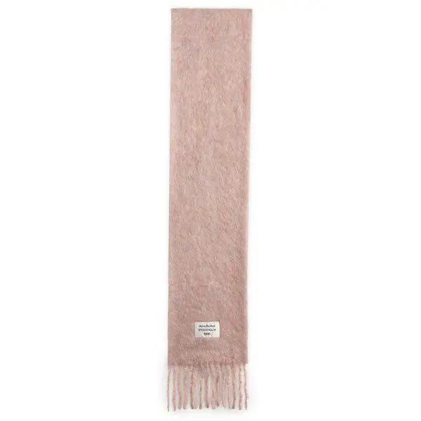 Acne Studios Voxy Scarf - Pink Melange