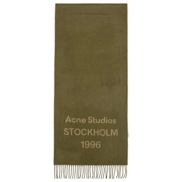Acne Studios Venus 1996 New Scarf - Olive Green
