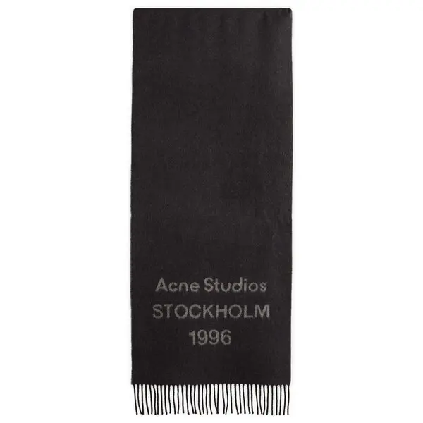 Acne Studios Venus 1996 New Scarf - Black/white