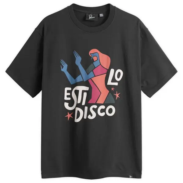 PARRA El Stilo Disco T-shirt - Black