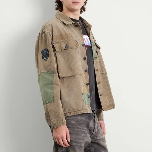Mastercraft Union Shuri Herringbone Overshirt