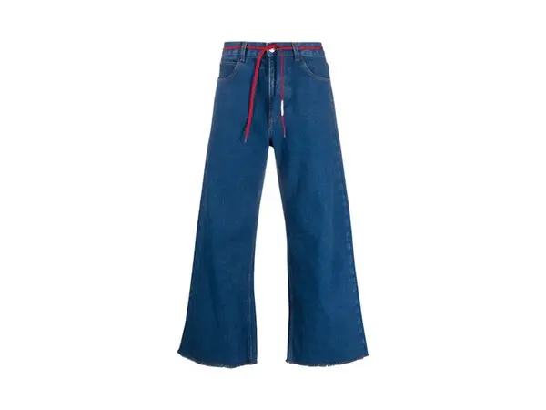 Marni Low Rise Jeans With Belt
