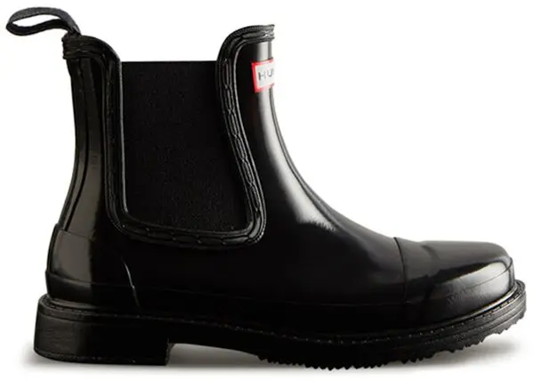 Hunter Commando Chelsea Gloss Rain Boots
