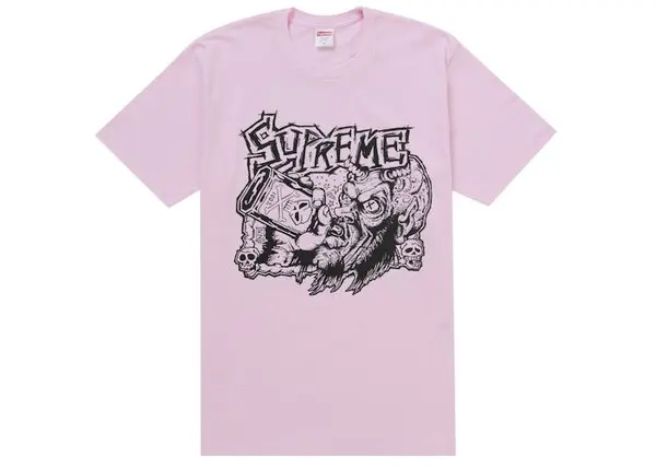 Supreme Fuckin Blowout Tee Shirt - Light Pink