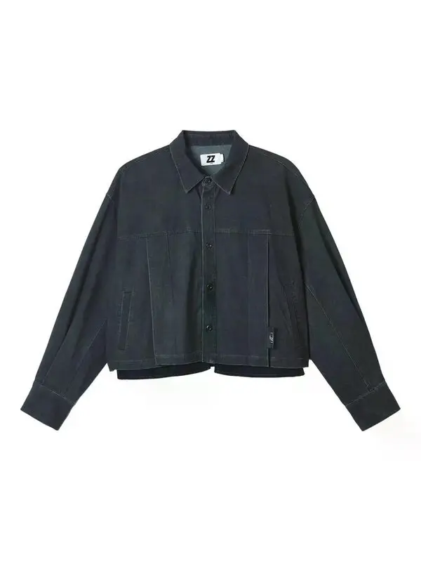 Izzue Pleated-panel Shirt