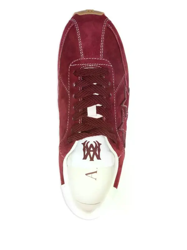 Amiri Pacific Flat Suede Sneakers - Red