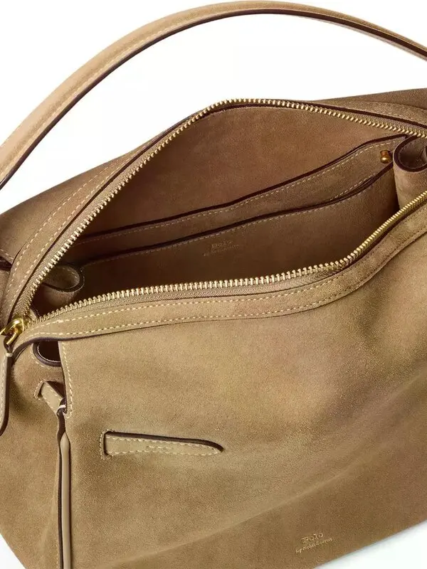 Polo Ralph Lauren Suede Satchel