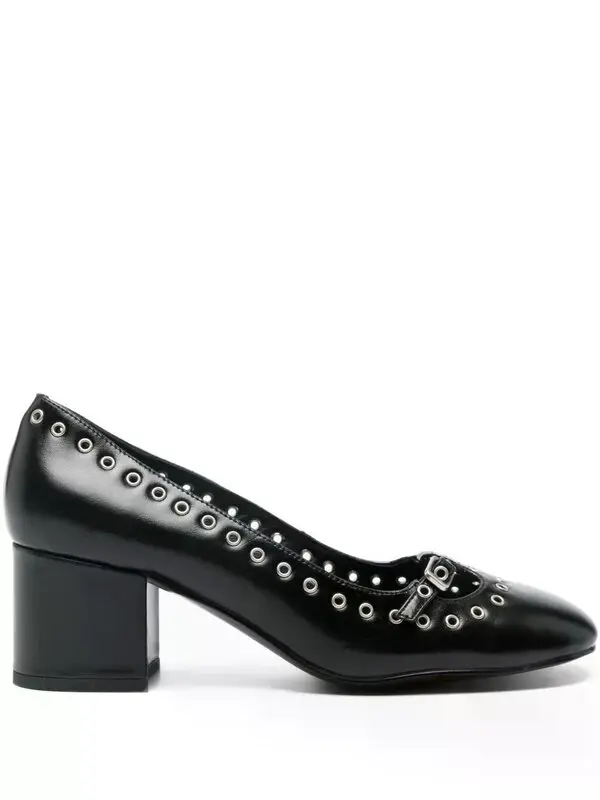 BIBI LOU Eyelet-detail Leather Pumps