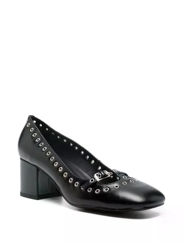 BIBI LOU Eyelet-detail Leather Pumps