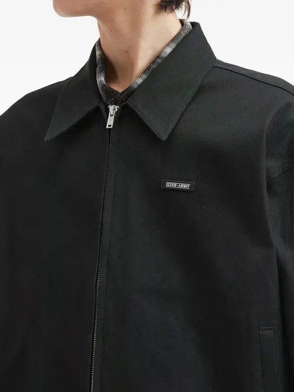 Izzue Logo-plaque Zip-front Jacket