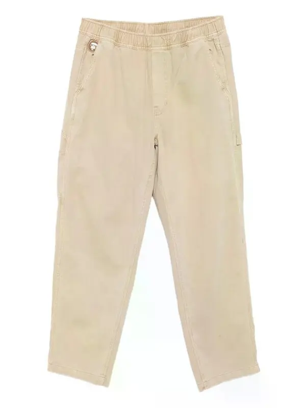 AAPE BY *A BATHING APE Moonface Trousers - Neutrals