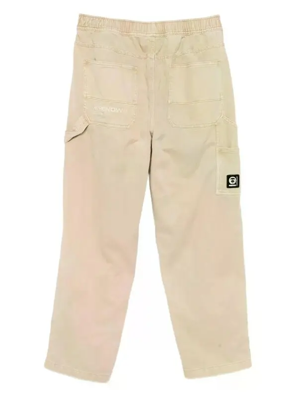 AAPE BY *A BATHING APE Moonface Trousers - Neutrals