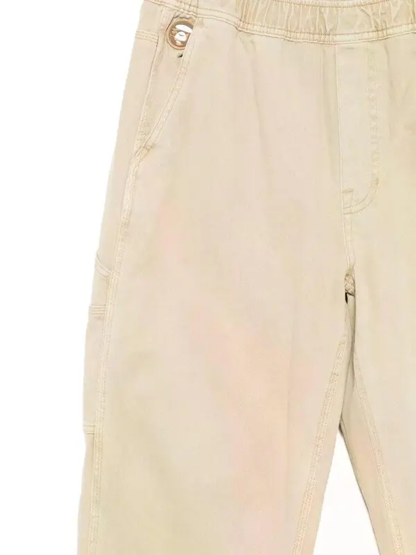 AAPE BY *A BATHING APE Moonface Trousers - Neutrals