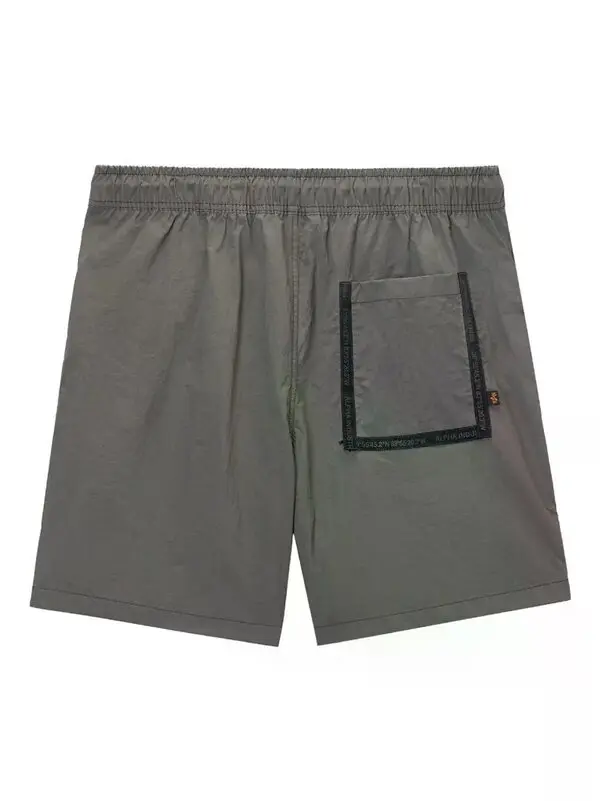 Alpha Industries Patch-detail Side-pocket Shorts
