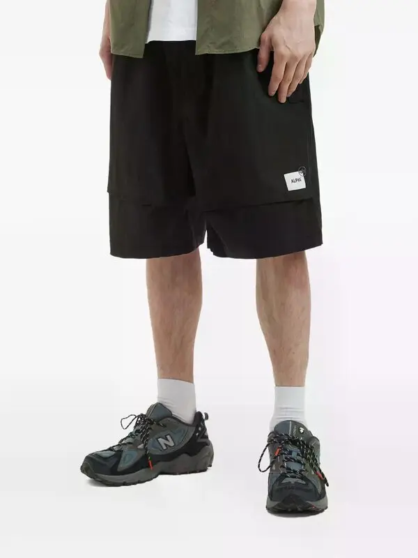 Alpha Industries Layered Side-pocket Shorts