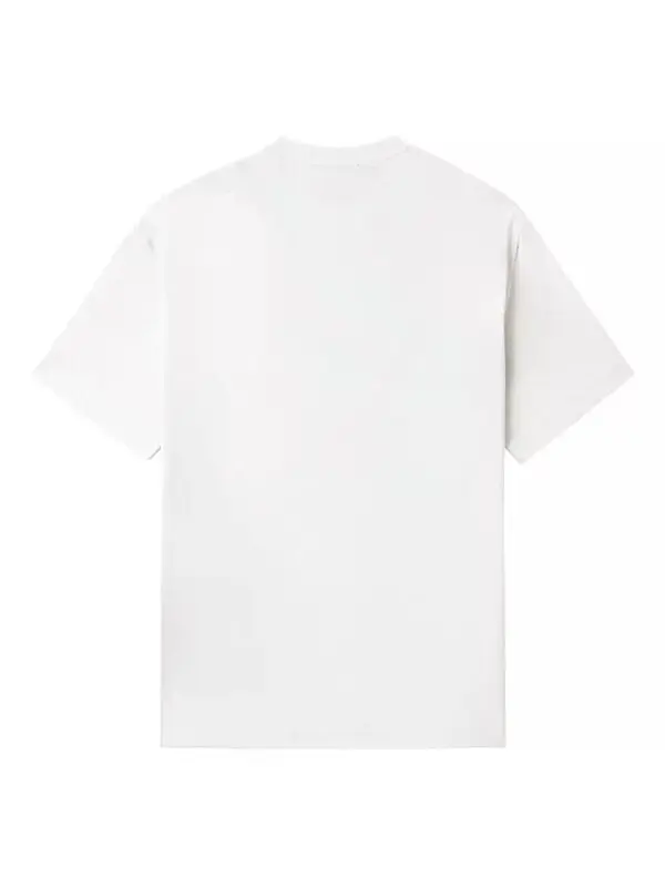 Fred Perry Oval-logo Cotton T-shirt - White