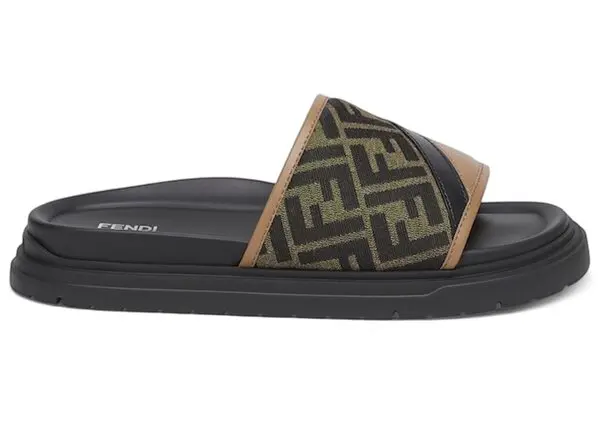 Fendi Daigonal Slides