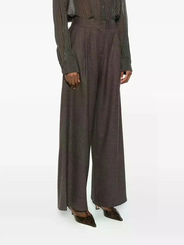 Dusan Elasticated-waistband Trousers - Brown