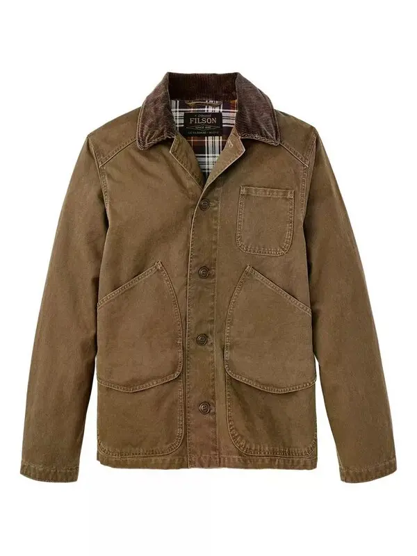 Filson Cotton Jacket With Corduroy-collar