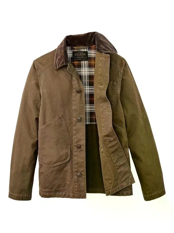 Filson Cotton Jacket With Corduroy-collar