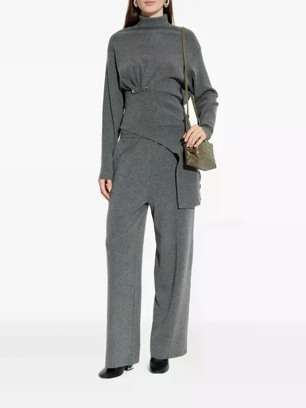 LANVIN Elastic-waistband Side-seam Trousers