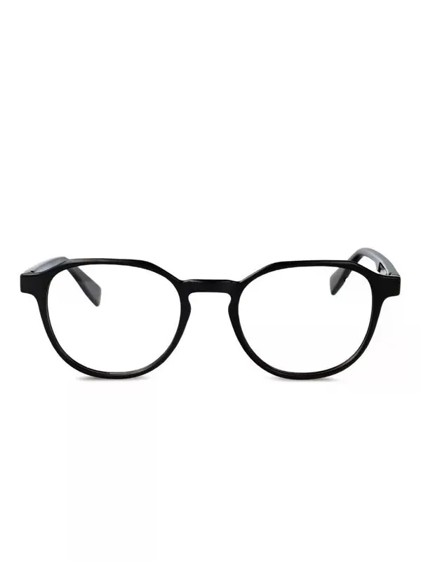 Lacoste Round Frame Eyeglasses - Black