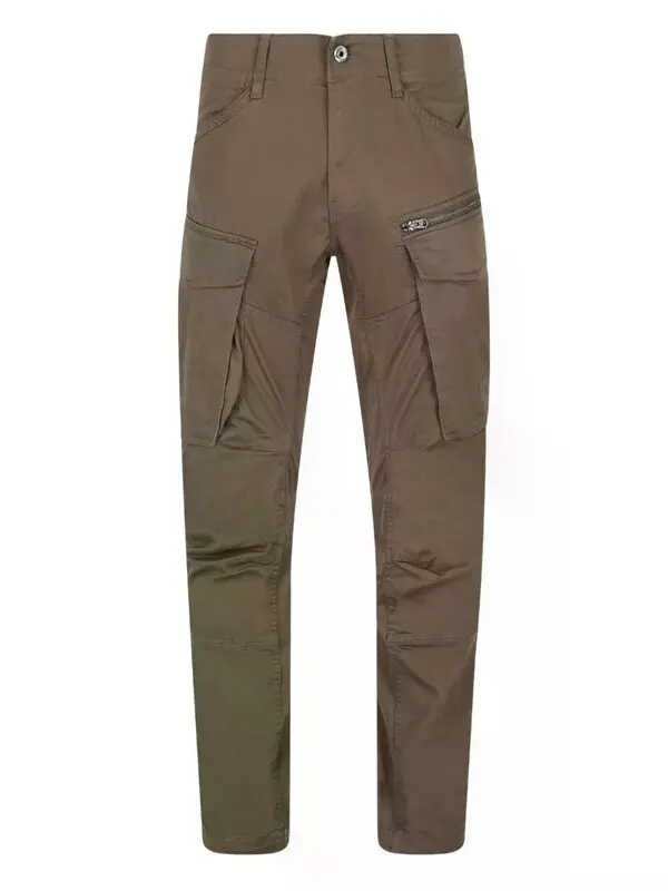 G-star Raw Zip-detail Cargo Trousers - Brown