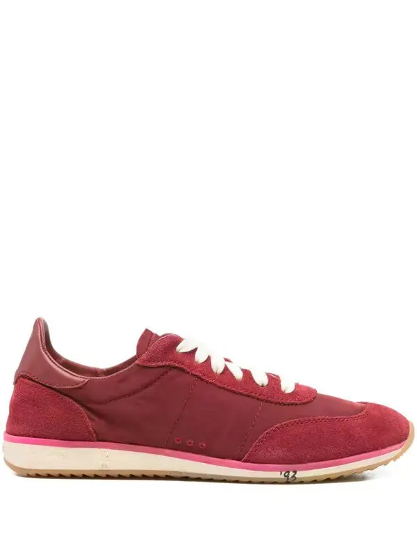 Patrizia Pepe Suede-panel Low-top Sneakers