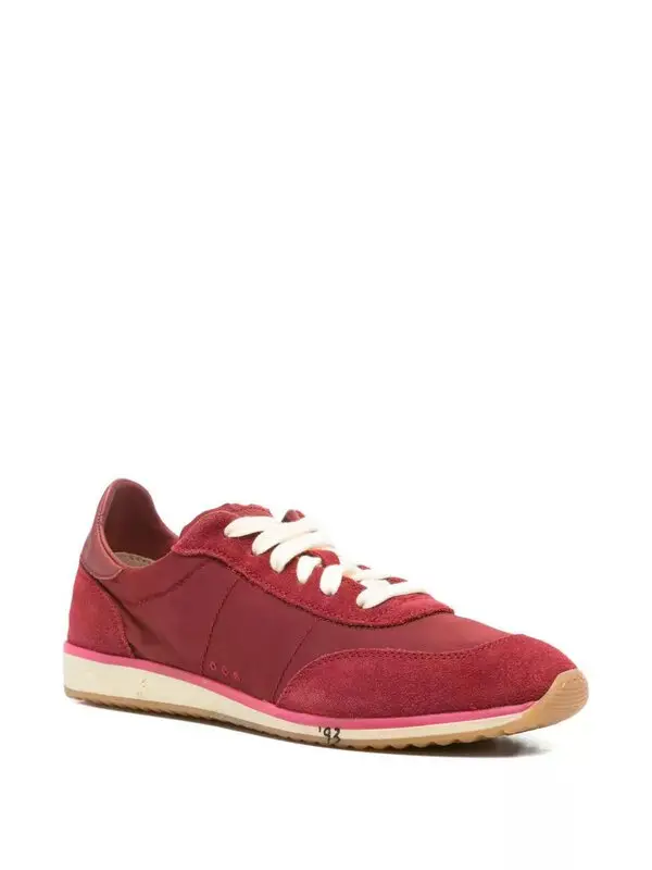 Patrizia Pepe Suede-panel Low-top Sneakers