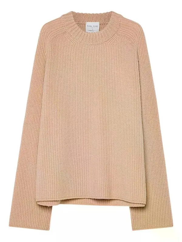 FORTE_FORTE Ribbed-knit Sweater