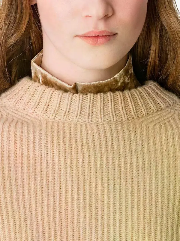 FORTE_FORTE Ribbed-knit Sweater
