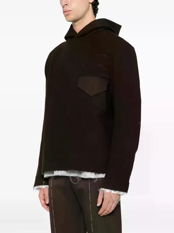 SONIA CARRASCO Hoodie With Chest Pocket