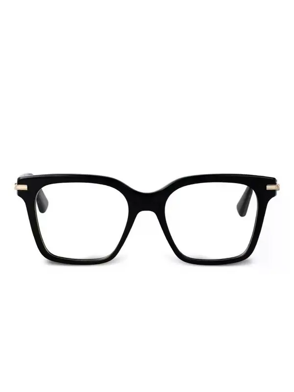 FERRAGAMO Rectangle Frame Glasses - Black