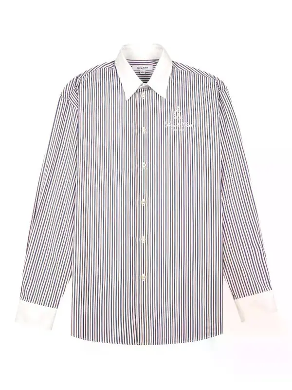 SPORTY & RICH Striped Shirt