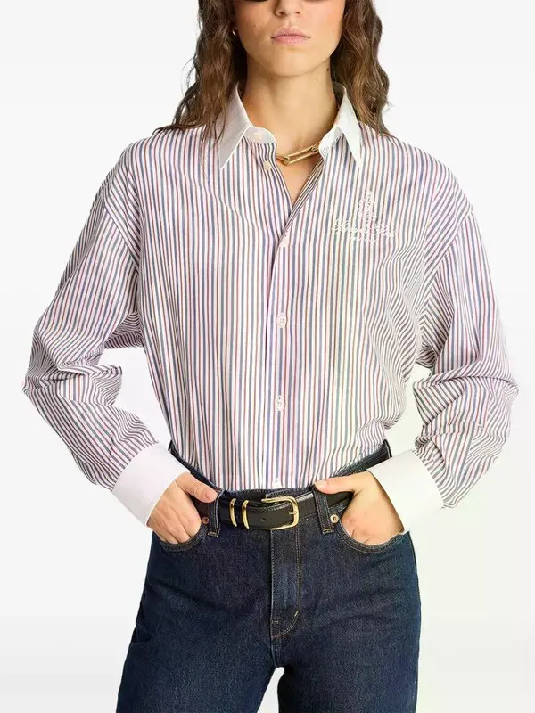 SPORTY & RICH Striped Shirt