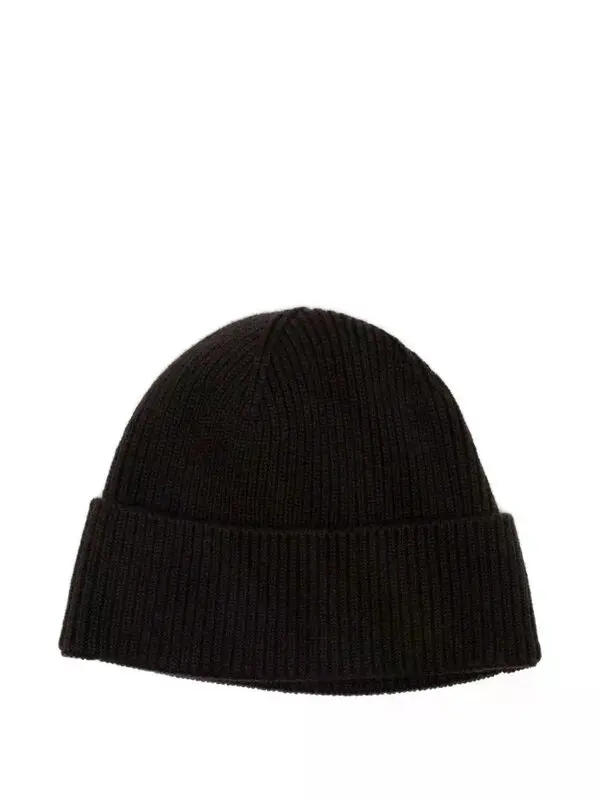 Giorgio Armani Cashmere Beanie - Brown
